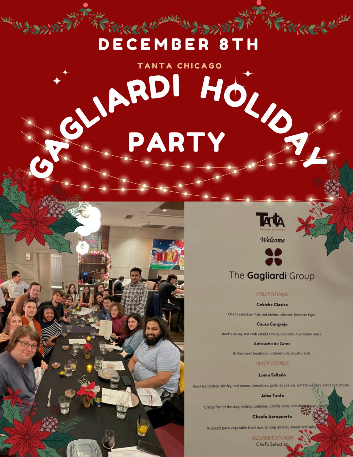 The Gagliardi group cheers Aleksandr Lykhin's new job and bids farewell ...